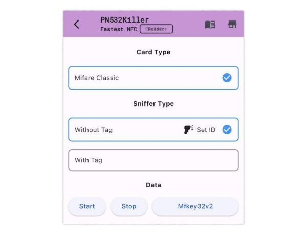 How to use Mfkey32v2 - PN532Killer